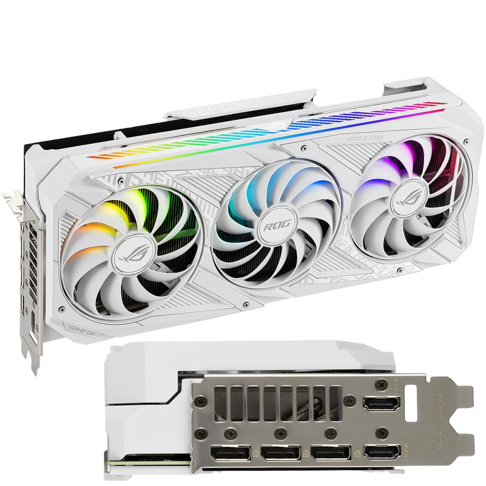 Asus RTX 3080 ROG Strix White Edition - 10GB – Aftershock